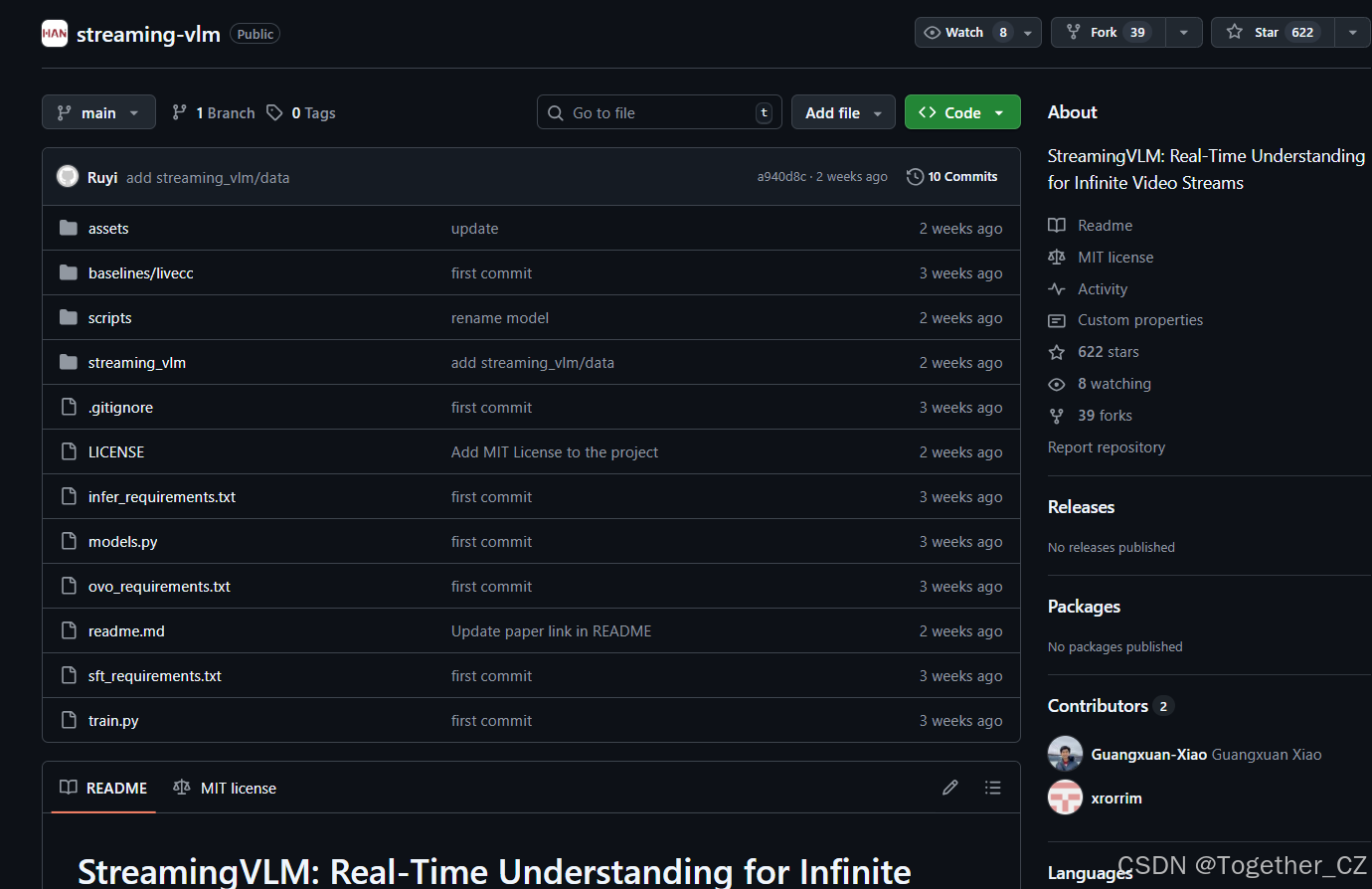 StreamingVLM: Real-Time Understanding for Infinite Video Streams——无限视频流的实时理解_streaming qa-CSDN博客