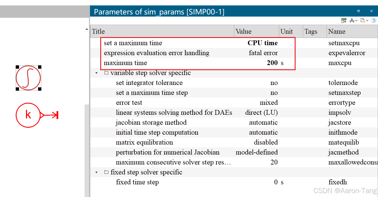 AMESim中sim_params元件的应用_amesim自定义元件-CSDN博客