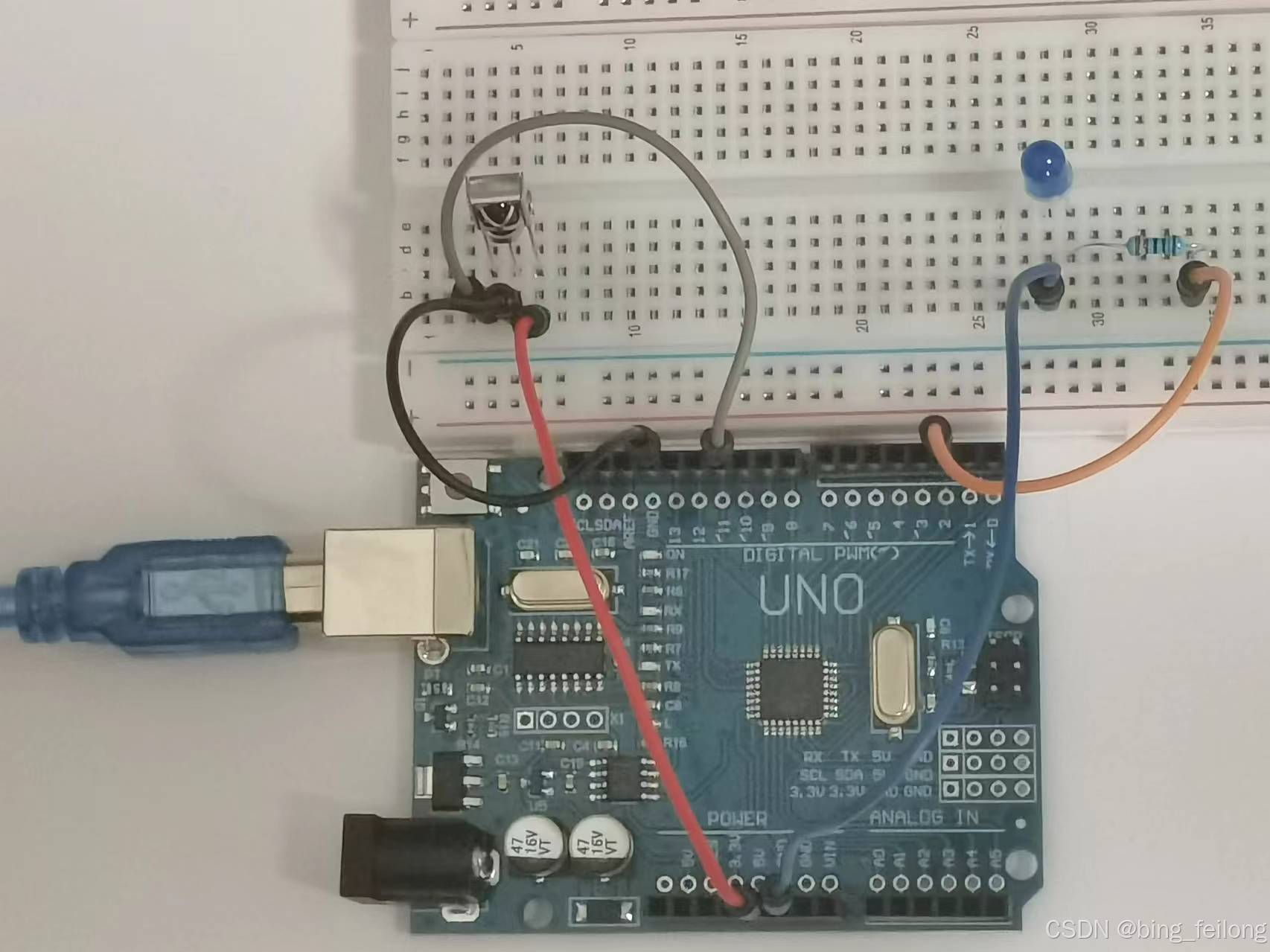 Arduino Uno学习笔记2 红外控制线路连接arduino红外遥控器怎么接 Csdn博客