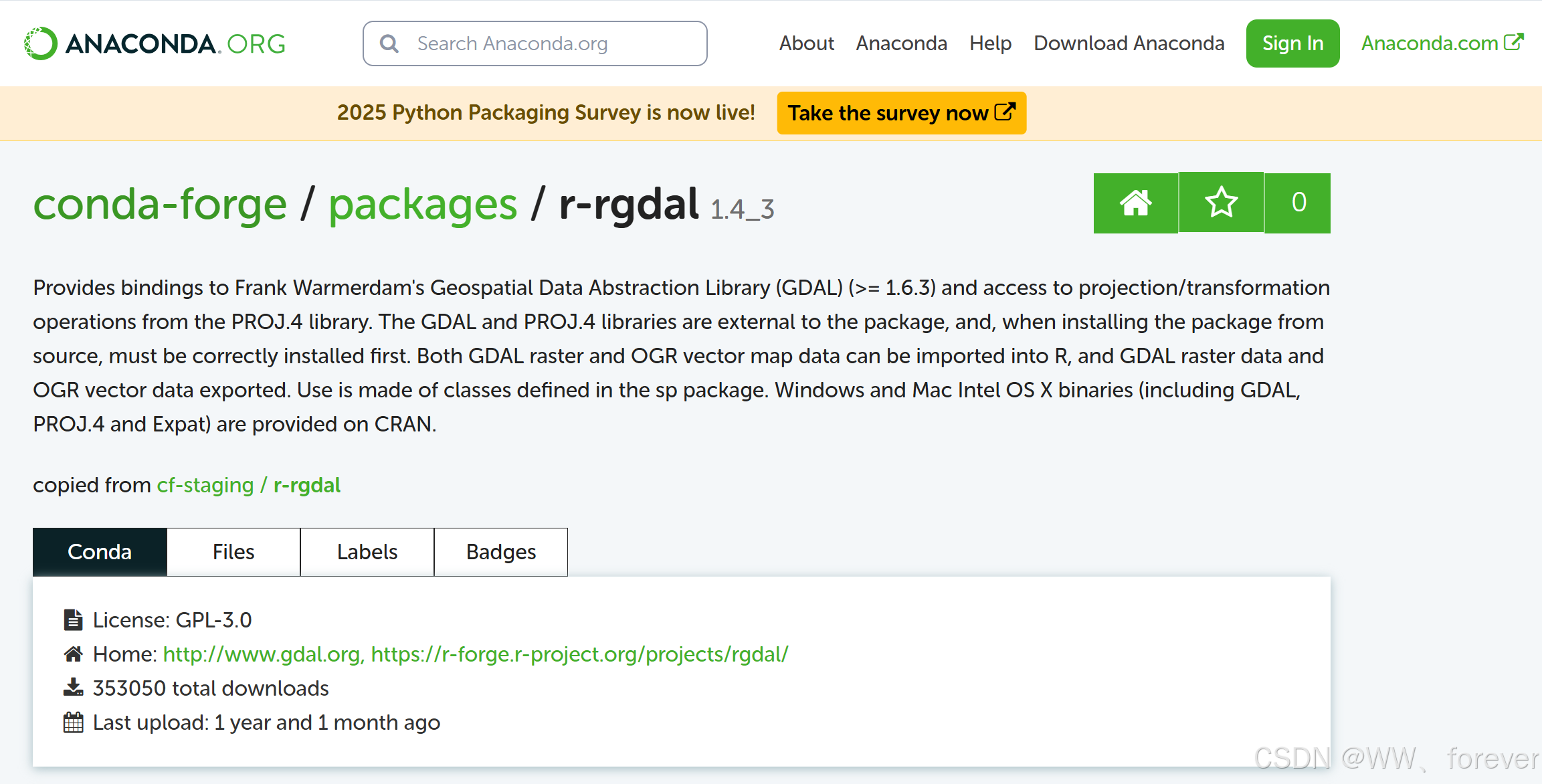 【个人总结】服务器上安装conda及运行 Python/R 命令_conda_WW、forever-曙光工业编程平台sugonri