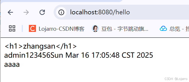 Springboot第三站（2）：thymeleaf_springboot3 thymeleaf-CSDN博客