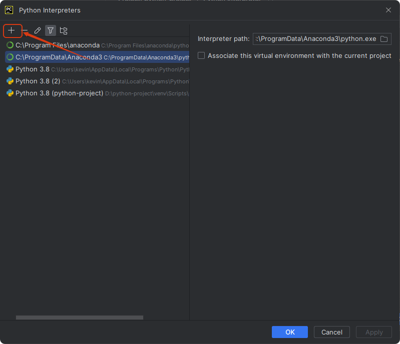 Pycharm导入conda环境失败的3种解决方法_pycharm导入不了conda环境-CSDN博客