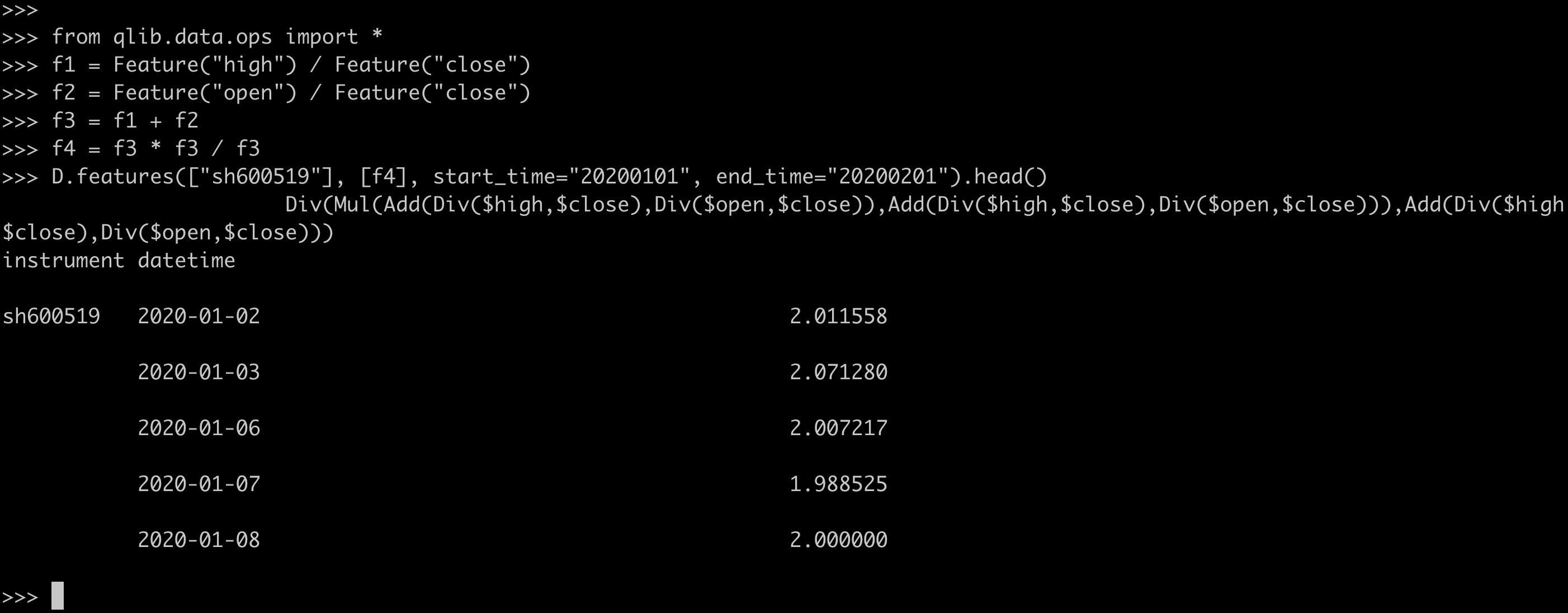 Qlib - 数据检索 中文文档&实操 Data Retrieval-CSDN博客