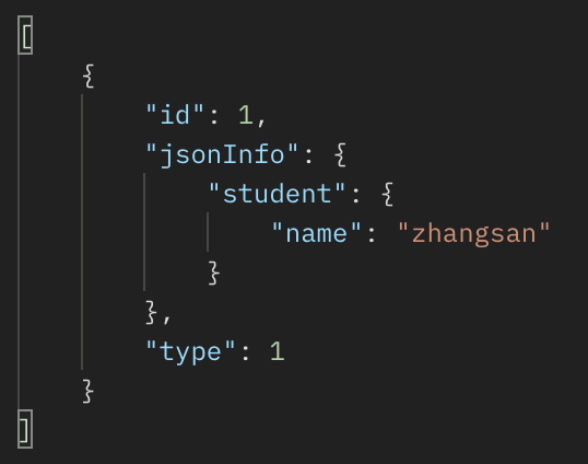 Mysql存入和解析json字符串mysql存json字符串 Csdn博客 3923