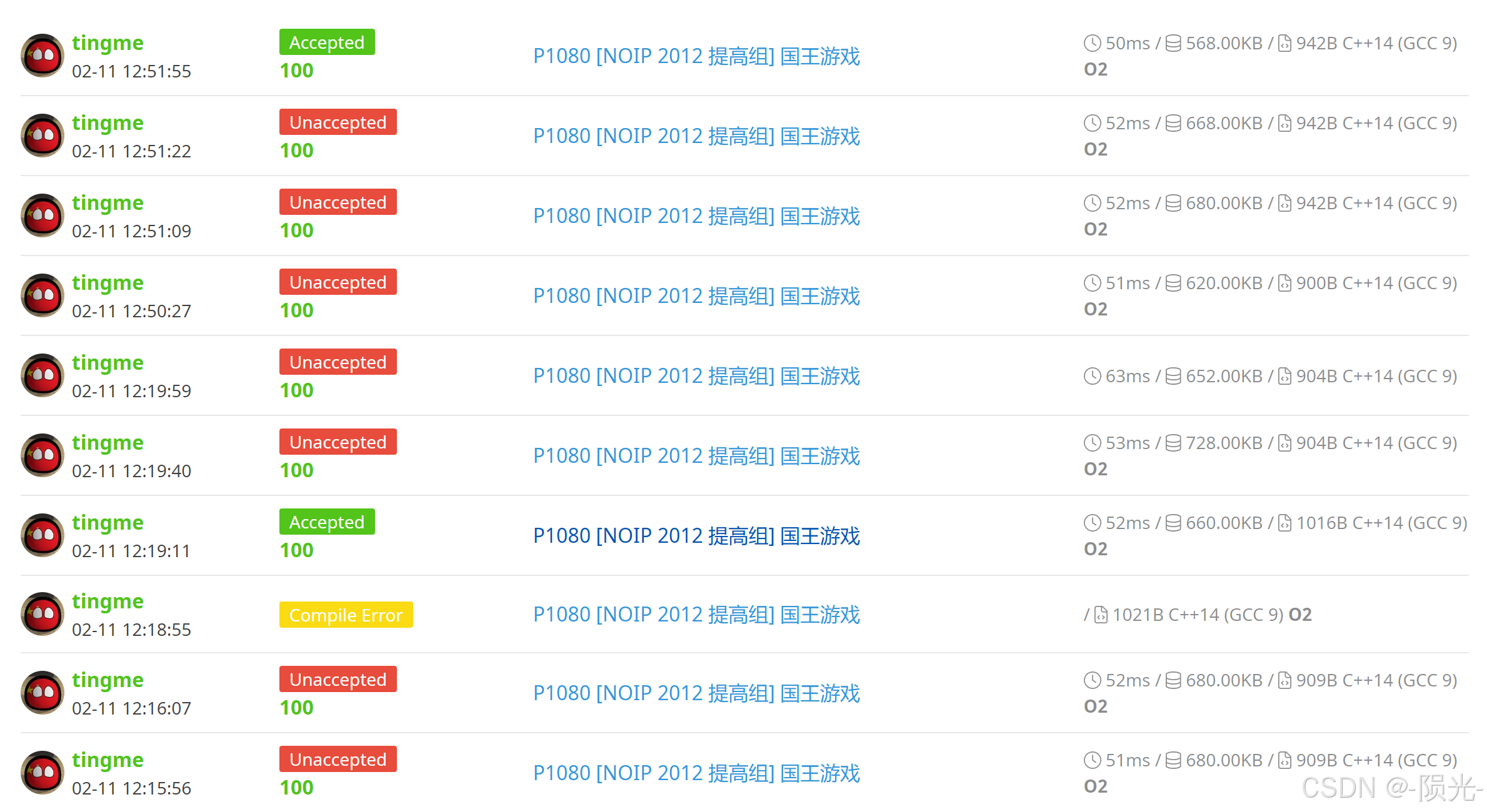 洛谷 P1080 [NOIP 2012 提高组] 国王游戏-CSDN博客