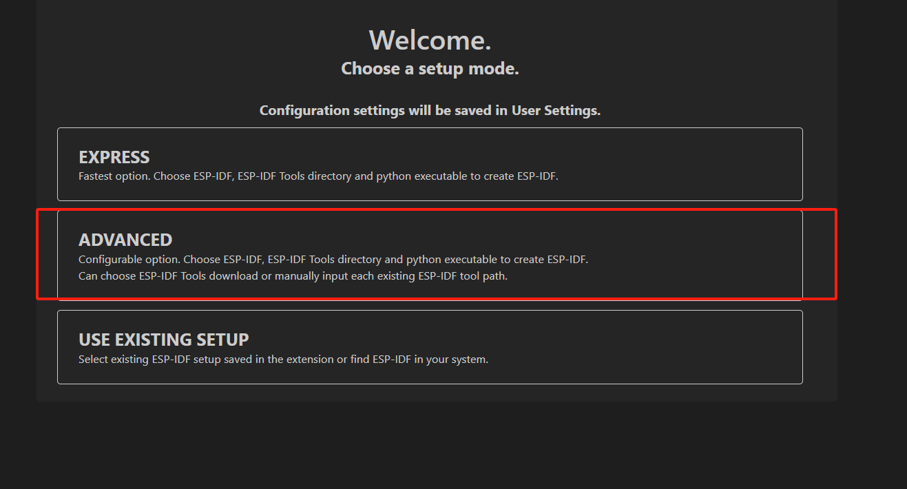 ESP32 +vscode开发环境搭建关键步骤_vscode esp32-CSDN博客