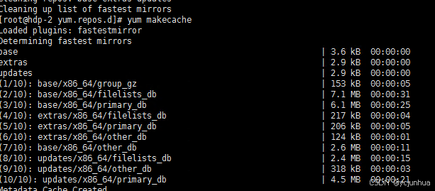 在centos7中使用yum命令时候报错：_loading mirror speeds from cached hostfile could n-CSDN博客