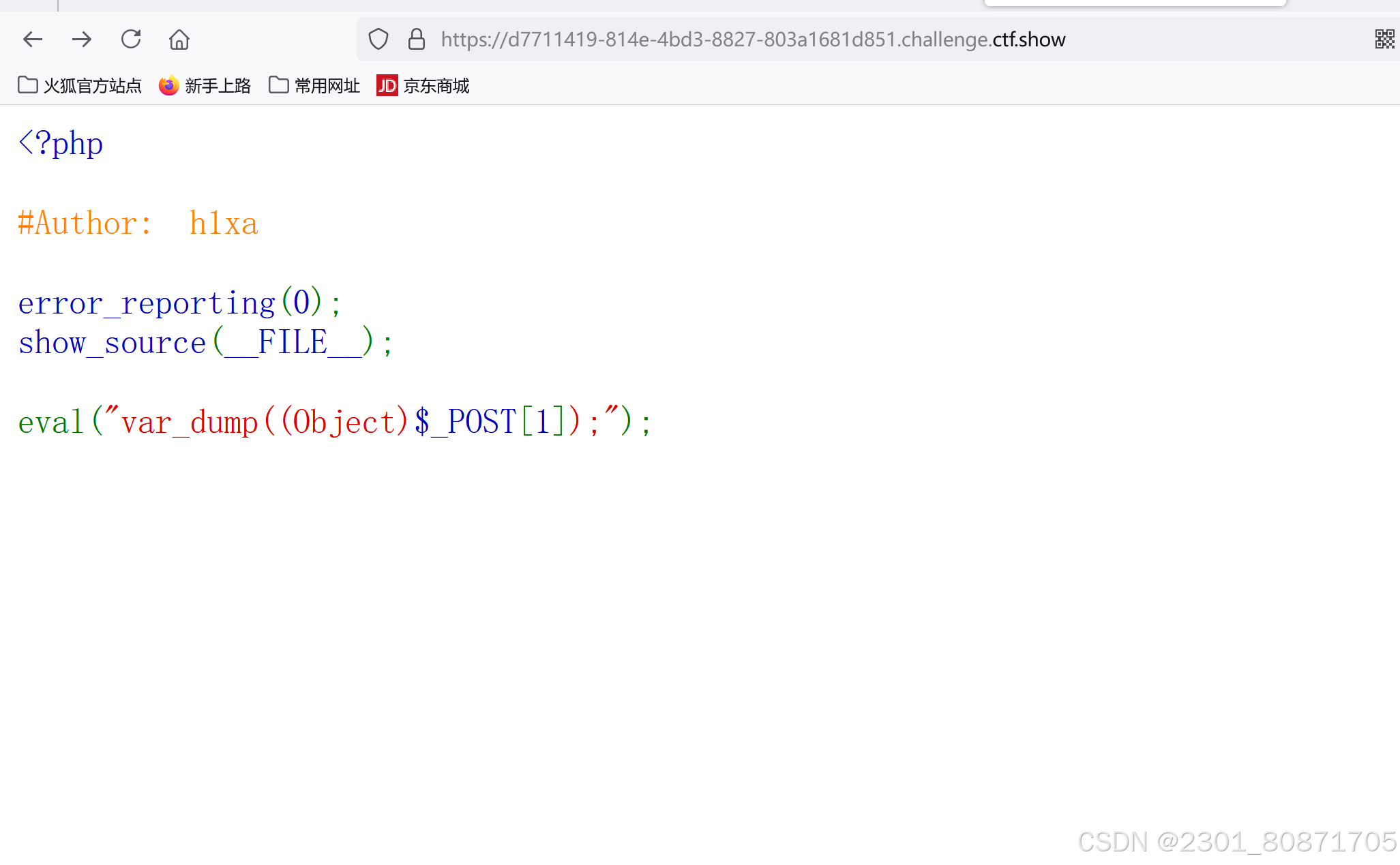 【CTFshow】CodeInject_ctfshow codeinject-CSDN博客