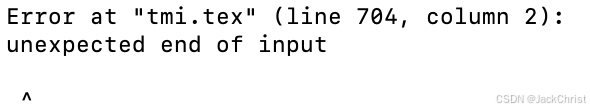 使用pandoc将latex转换word出现unexpected End Of Inputpandoc Unexpect Csdn博客 9584