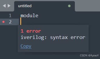 安装iverilog对Sublime text4的verilog代码进行语法检测_sublime verilog语法检查-CSDN博客