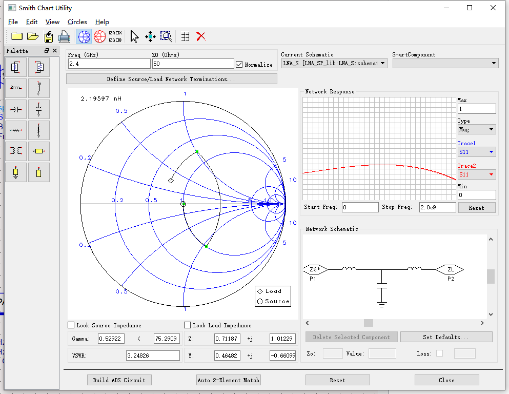 【ADS射频仿真】基于SP模型的LNA设计_at41533sp模型-CSDN博客