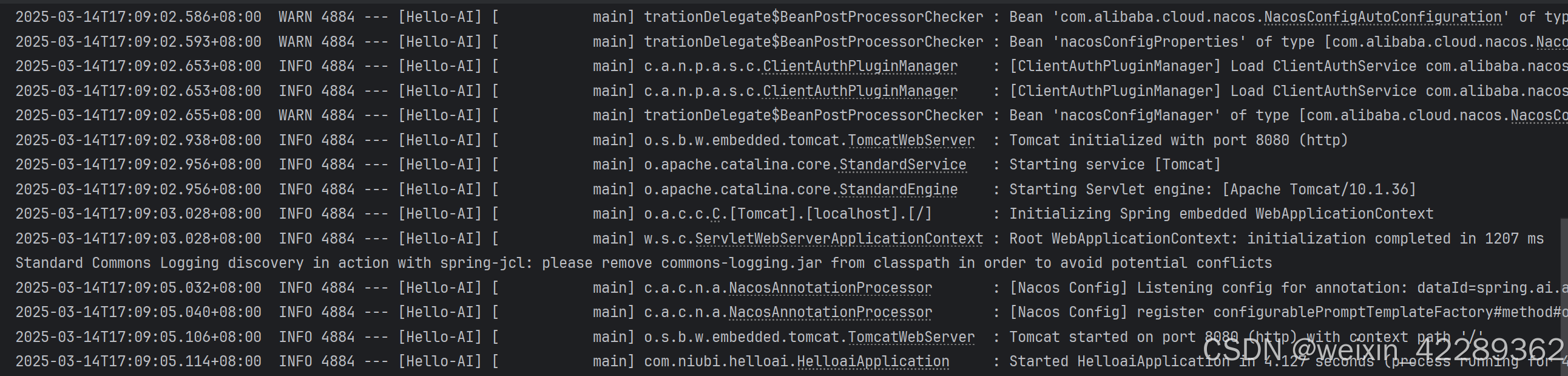 学习 Spring AI Alibaba项目（一）：SpringBoot集成SpringAI Alibaba的demo_spring-ai-alibaba-CSDN博客
