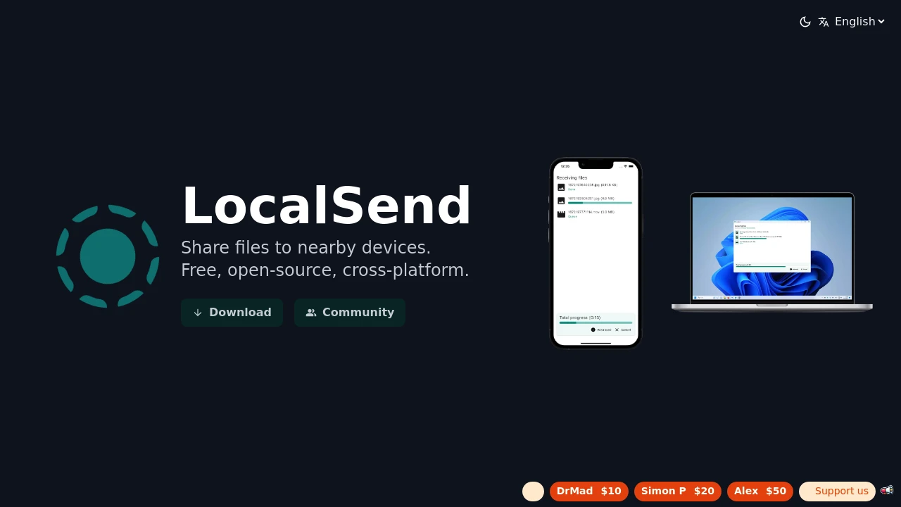 LocalSend：比 AirDrop 更自由！这款神器让文件传输不再受限-CSDN博客