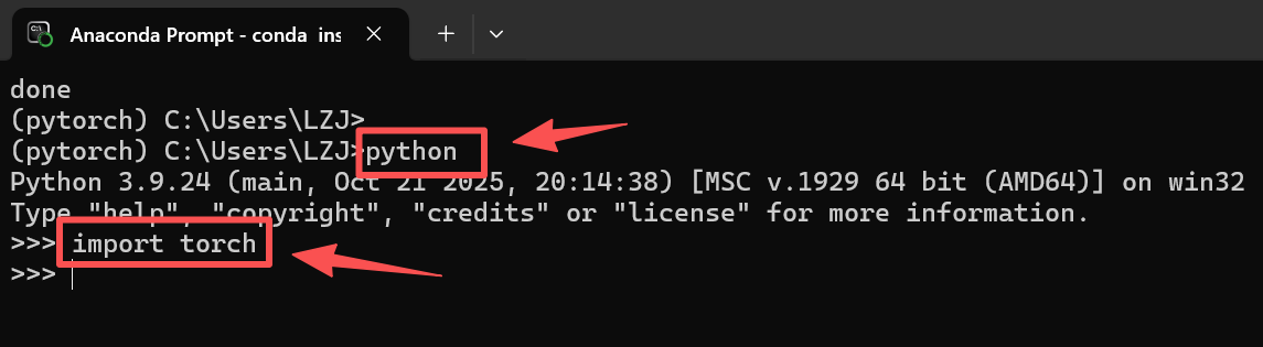 PyTorch环境配置及安装保姆级最新教程_torch安装教程-CSDN博客