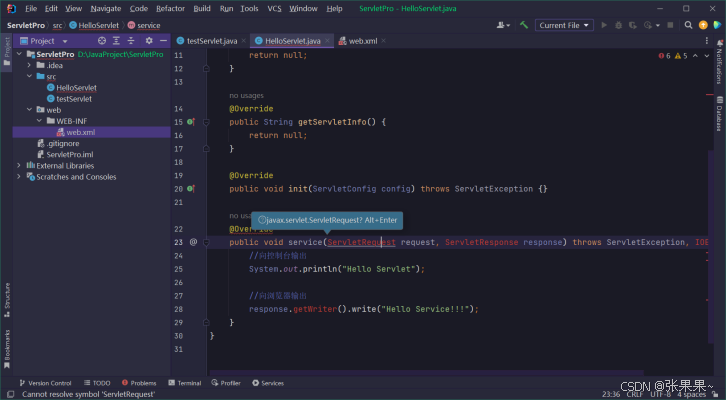后端 | Javaweb项目配置环境_java web.xml配置访问后端-CSDN博客