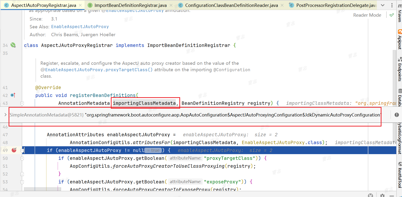 若依框架中@EnableAspectJAutoProxy注解配置proxyTargetClass为false失效问题-CSDN博客