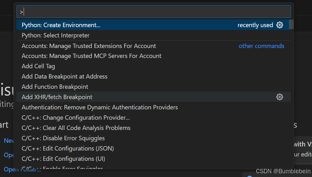 在vscode中创建python虚拟环境（.venv）_vscode python venv-CSDN博客