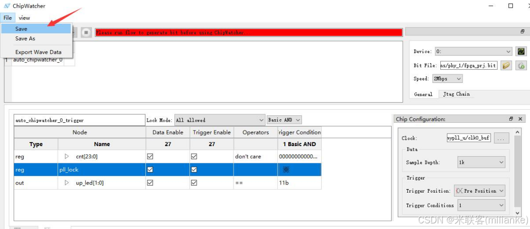 [米联客-安路-EG4D] FPGA基础篇连载-04安路TD开发工具在线调试FPGA_安路fpga-CSDN博客