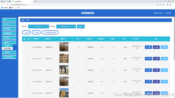 基于 Java 与 Mysql 的仓储管理系统设计与实现java数据库、课程设计、毕业设计 仓库管理系统 使用mysql和java Csdn博客