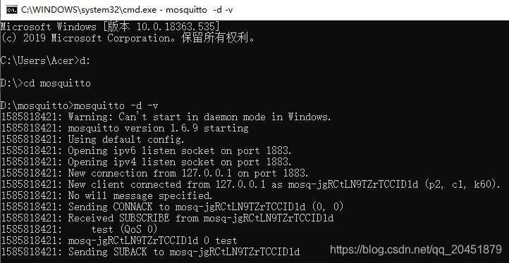 MQTT - mosquitto安装、启动、使用详细步骤介绍说明_mosquitto 启动-CSDN博客
