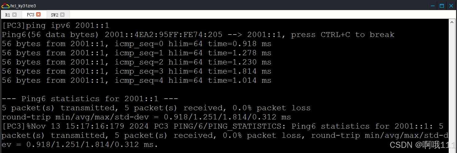 H3C IPv6实验 -CSDN博客