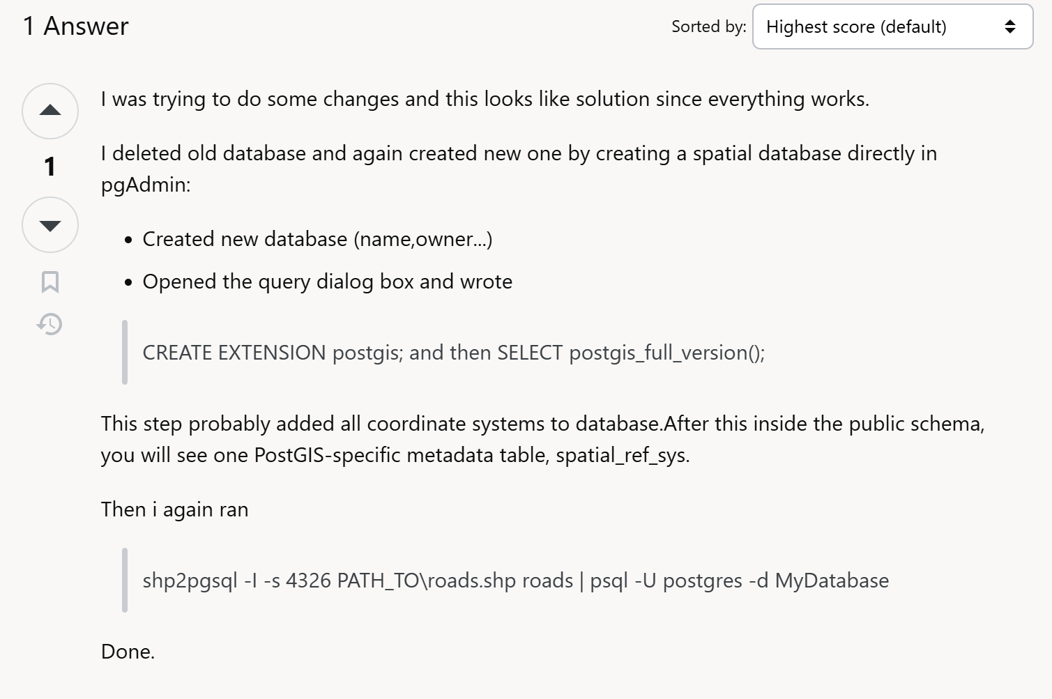 通过Qgis导入postgis报错解决方案ERROR: AddGeometryColumn() - invalid SRID _error ...