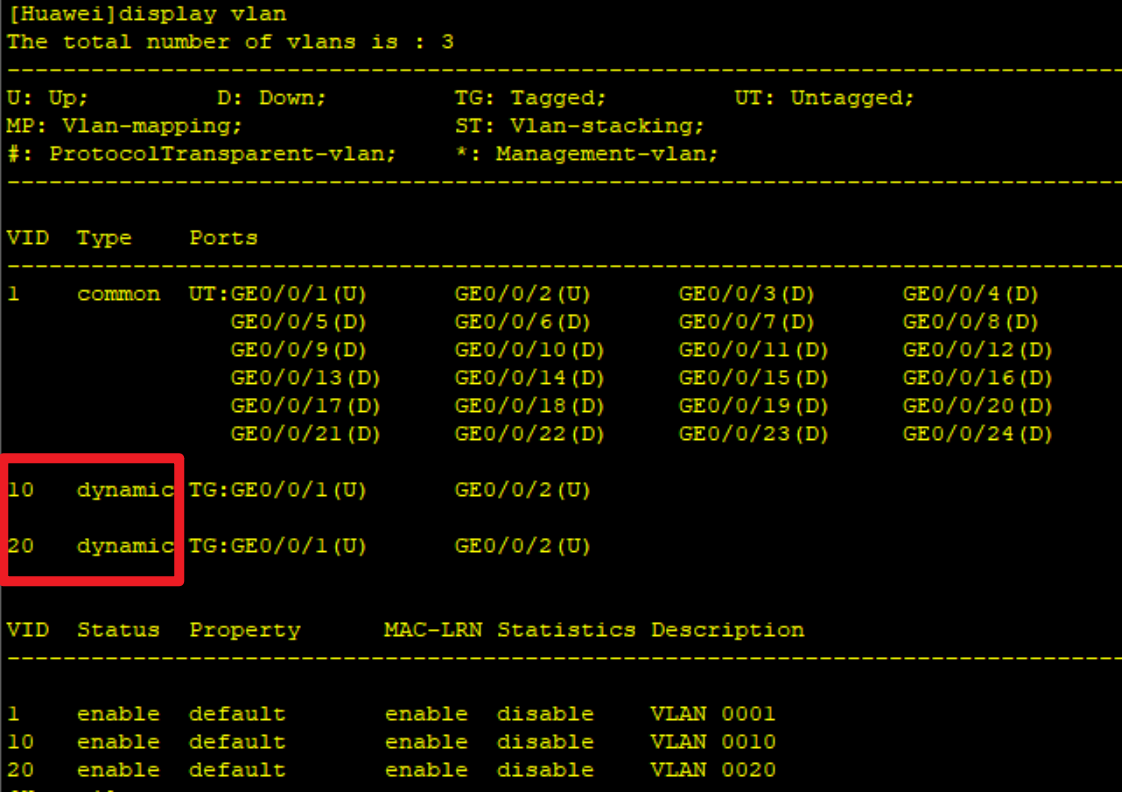 ENSP VLAN动态注册实验（GVRP协议）_gvrp实验-CSDN博客