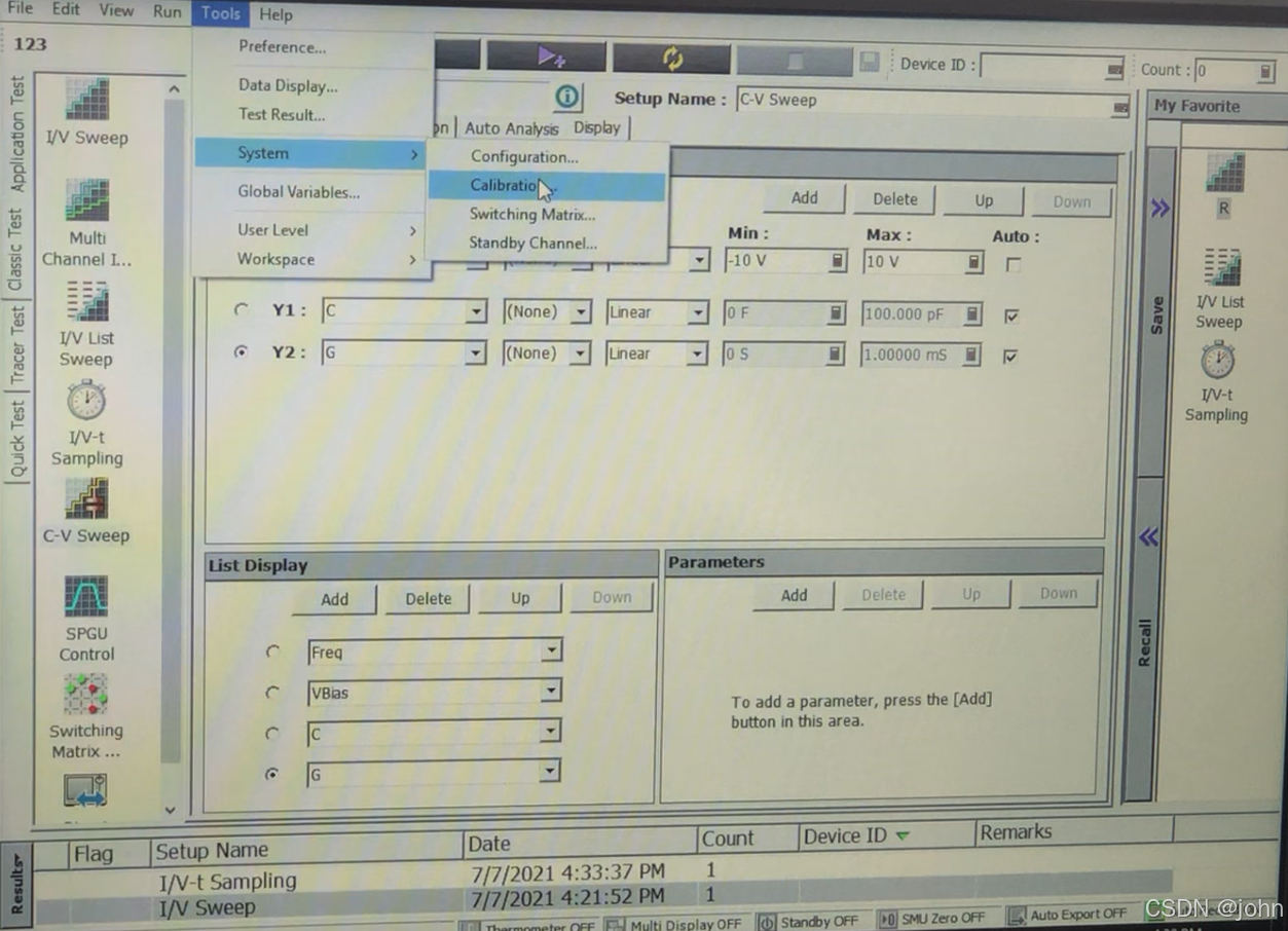 使用B1500测量器件电容简单教程_b1500测c-v曲线-CSDN博客