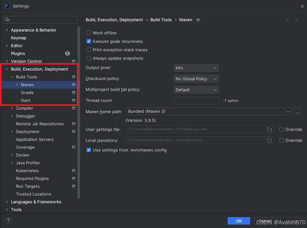 maven配置报错：Unresolved plugin: ‘org.apache.maven.plugins:maven-install-plugin:3.1.1‘_unresolved ...
