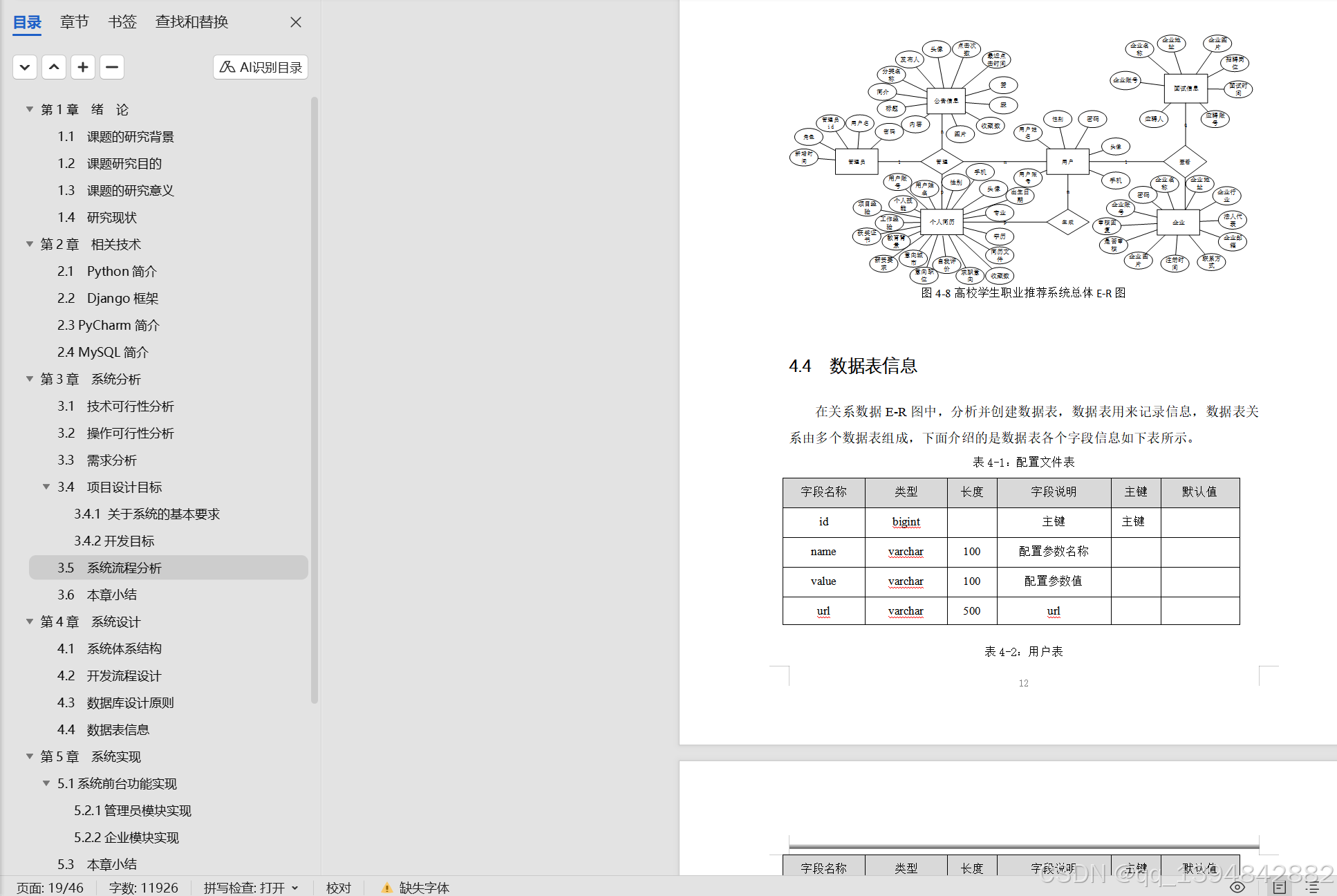 Python012 Python基于 Python 的高校学生职业推荐系统的设计与实现源码数据库论文部署讲解等 Csdn博客