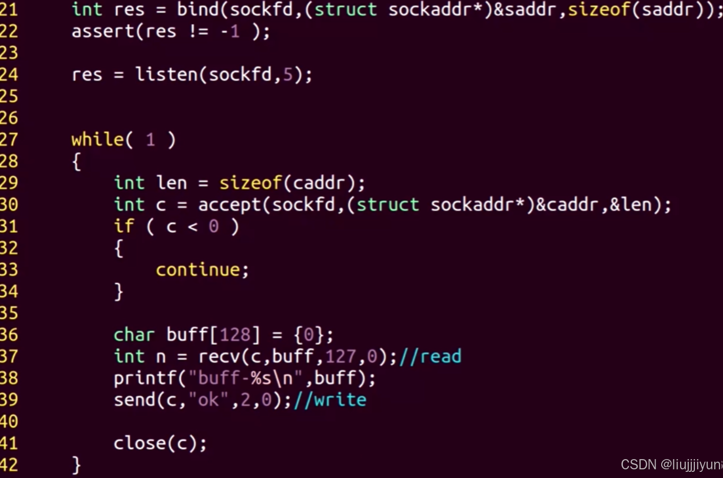 socket网络编程_socket.h-CSDN博客