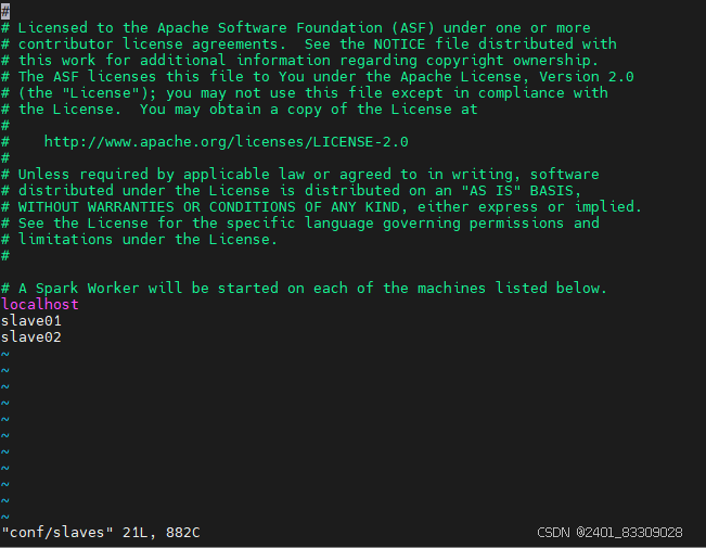 spark安装及其配置_在spark中spark-config.sh文件-CSDN博客