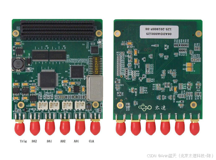 125-两路125Msps AD，两路160Msps DA FMC子卡_16位 25msps da芯片-CSDN博客