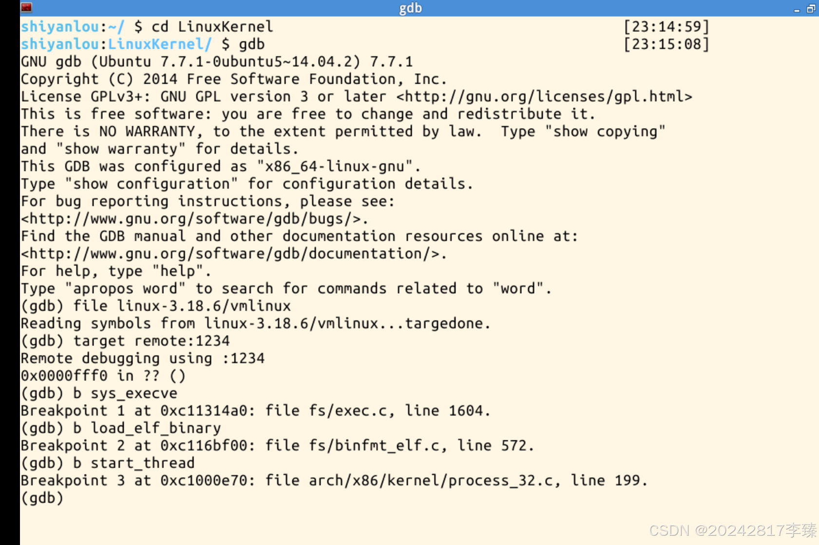 2024-2025-1 20242817《Linux内核原理与分析》第八周作业-CSDN博客