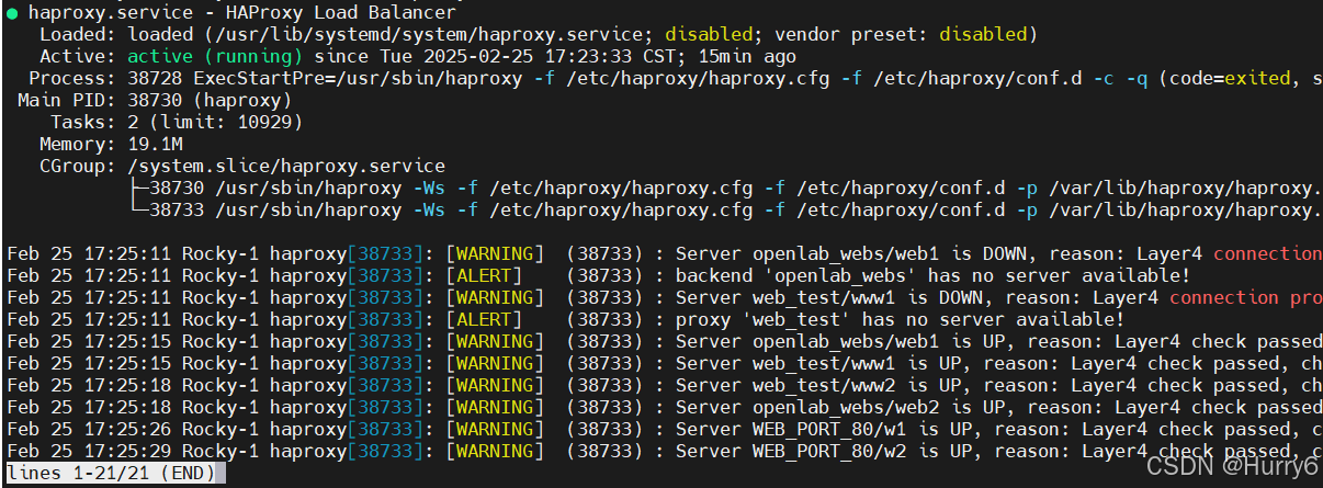 基于haproxy的负载均衡-CSDN博客