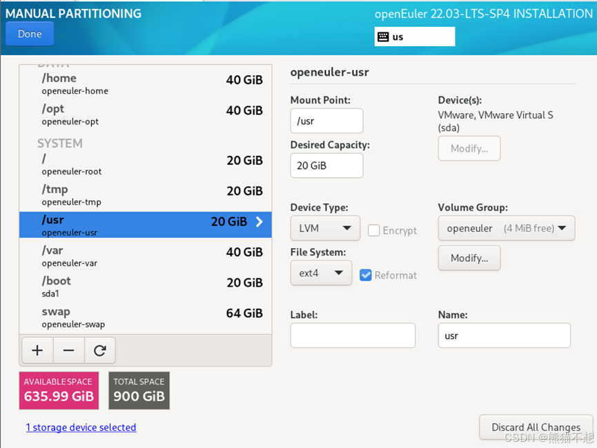 在vmware虚拟机上安装openEuler24.03基础版和完全版_vmware安装eluer-CSDN博客