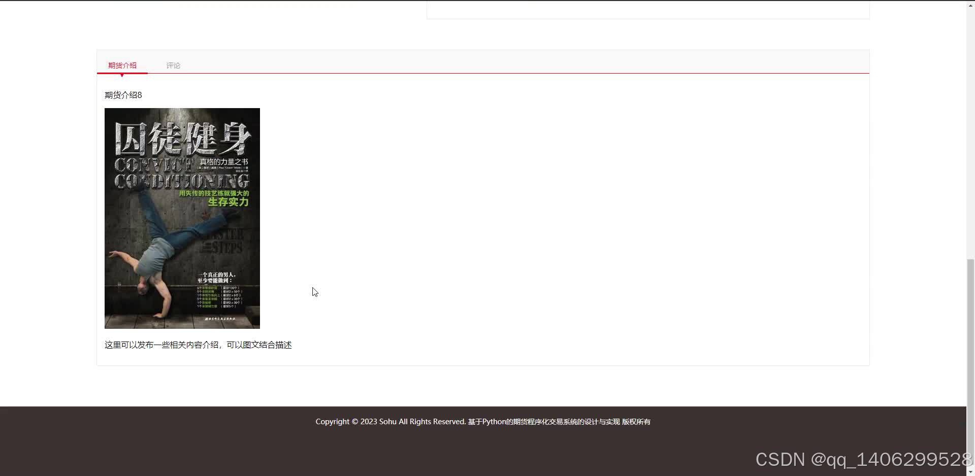 基于 Python 的期货程序化交易系统的设计与实现python期货编程 Csdn博客