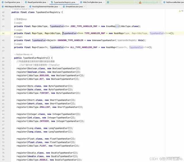 TypeHandler注册、获取和参数解析-CSDN博客