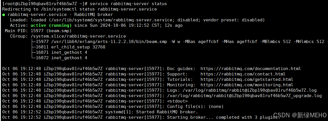 详解RabbitMQ在Centos上的安装_centos安装rabbitmq-CSDN博客