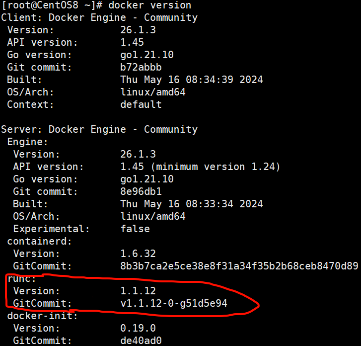 执行docker run 命令报错Error response from daemon: failed to create task for container: failed to ...