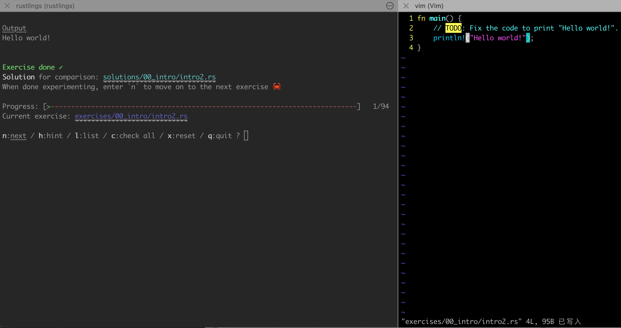 rustlings带领我们80天环游rust-第一天-CSDN博客