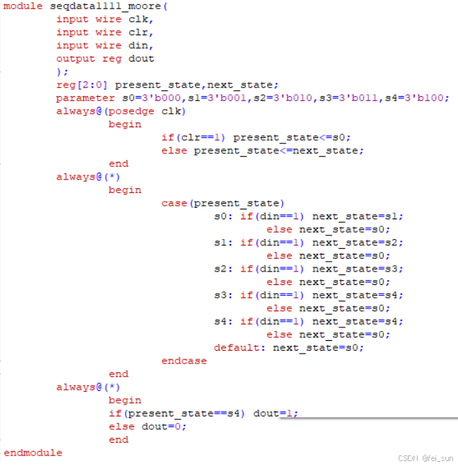 【Verilog】期末复习--代码_奇偶效验电路verilog-CSDN博客
