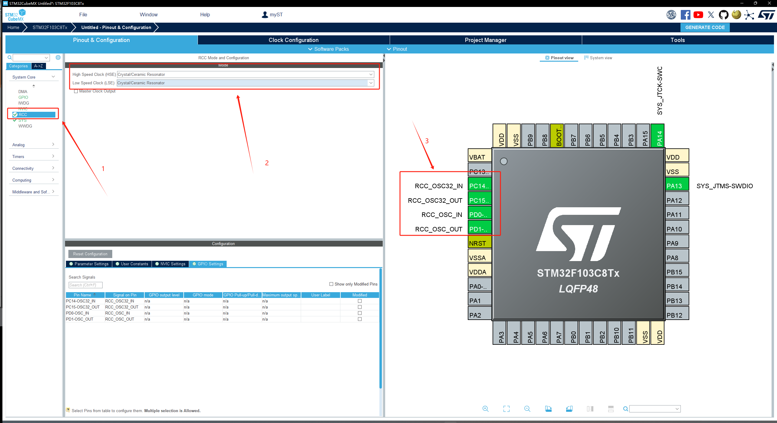 在STM32CubeMX+VSCode+PlatformIO下使用STM32F103C8T6实现串口通讯_platformio stm32-CSDN博客