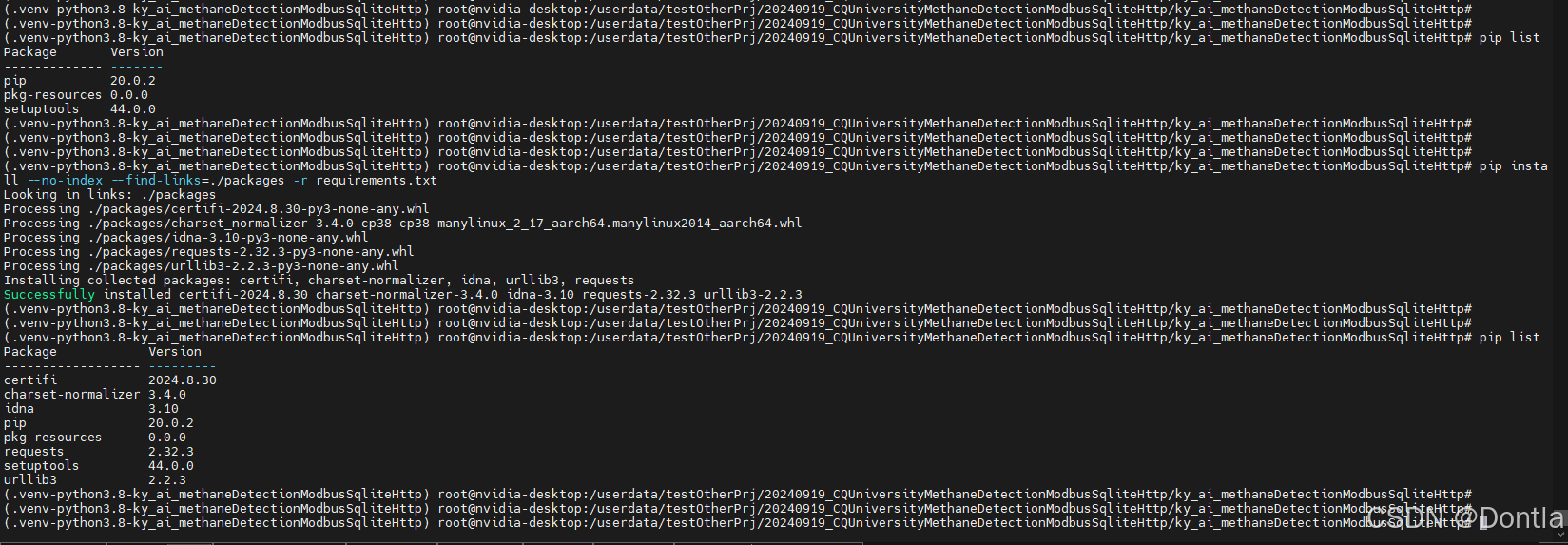 python虚拟环境怎么下载离线包文件（python venv、python离线包、python wheel、pip包安装文件、python下载）pip download -r xx ...