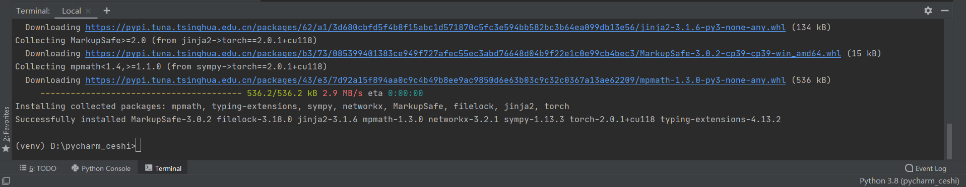 B、PyCharm安装GPU版Pytorch、torchvision【独家方法】_torchvision gpu-CSDN博客