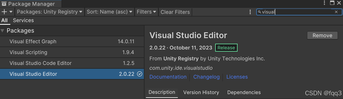 已经安装visual studio再安装unity-CSDN博客
