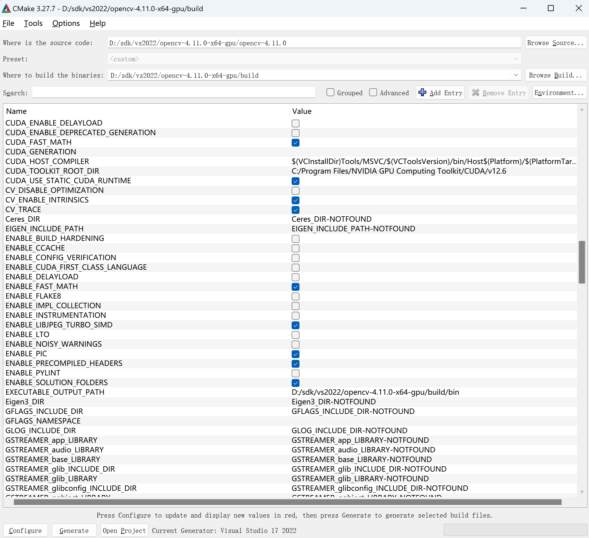 编译OpenCV CUDA的基本思路（MSVC）_cuda12.9环境下编译opencv-CSDN博客