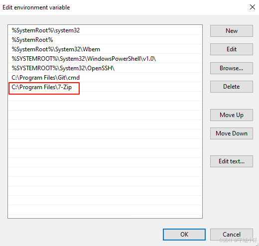 Ungoogled Chromium127编译指南 Windows篇 - 安装7-Zip（五）_7-zip添加在系统环境变量 path 中-CSDN博客